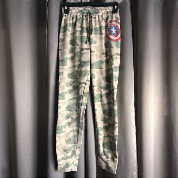 Marvel | Pants & Jumpsuits | Marvel Captain America Camouflage ...